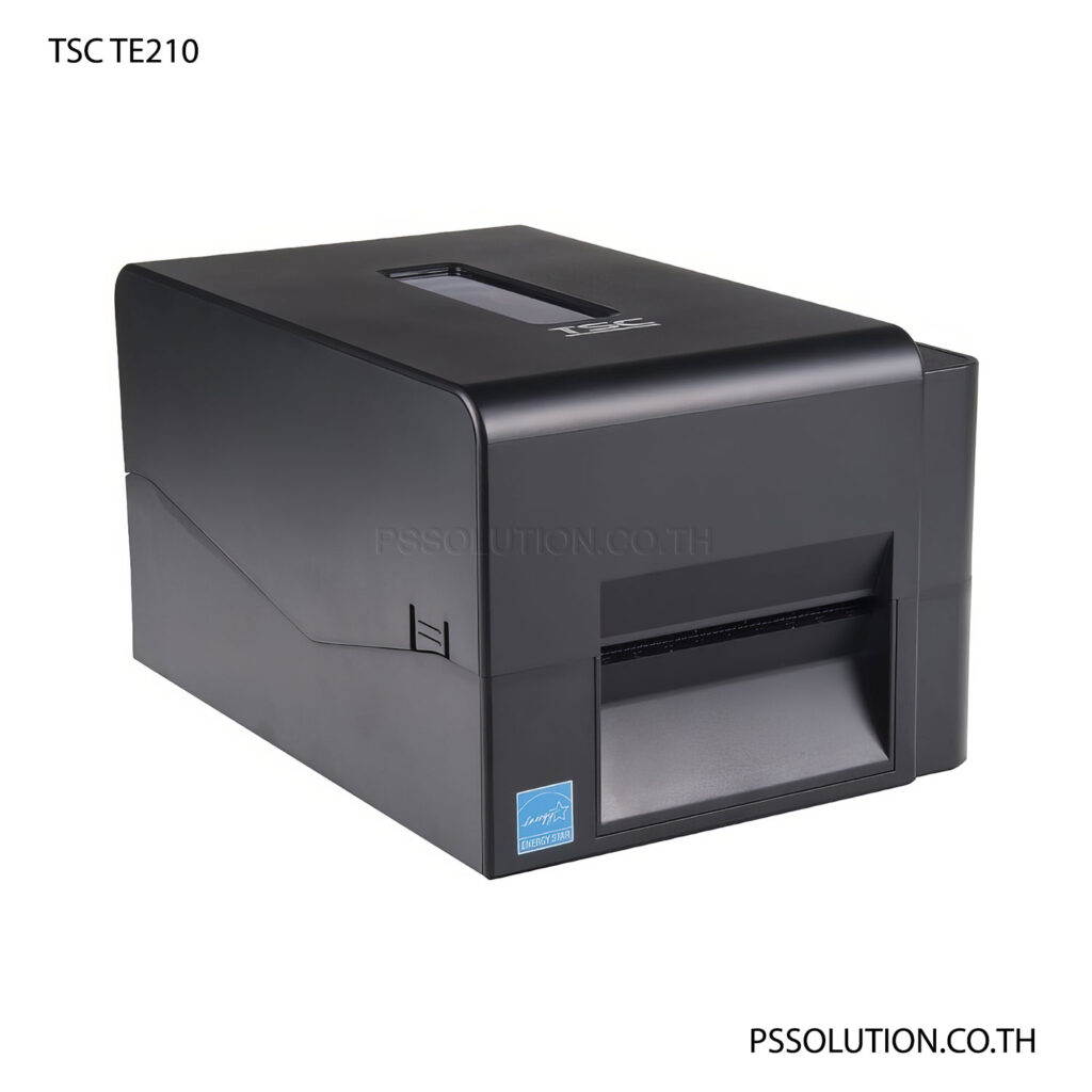 เครื่องพิมพ์บาร์โค้ด TSC TE210 รุ่นใหม่ พิมพ์เร็ว 6 นิ้วต่อวินาที